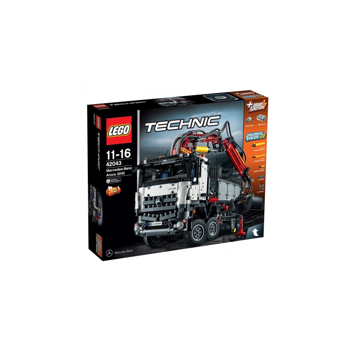 LEGO® Technic 42043 - Mercedes-Benz Arocs - Lucky Bricks - Lego-Onlin