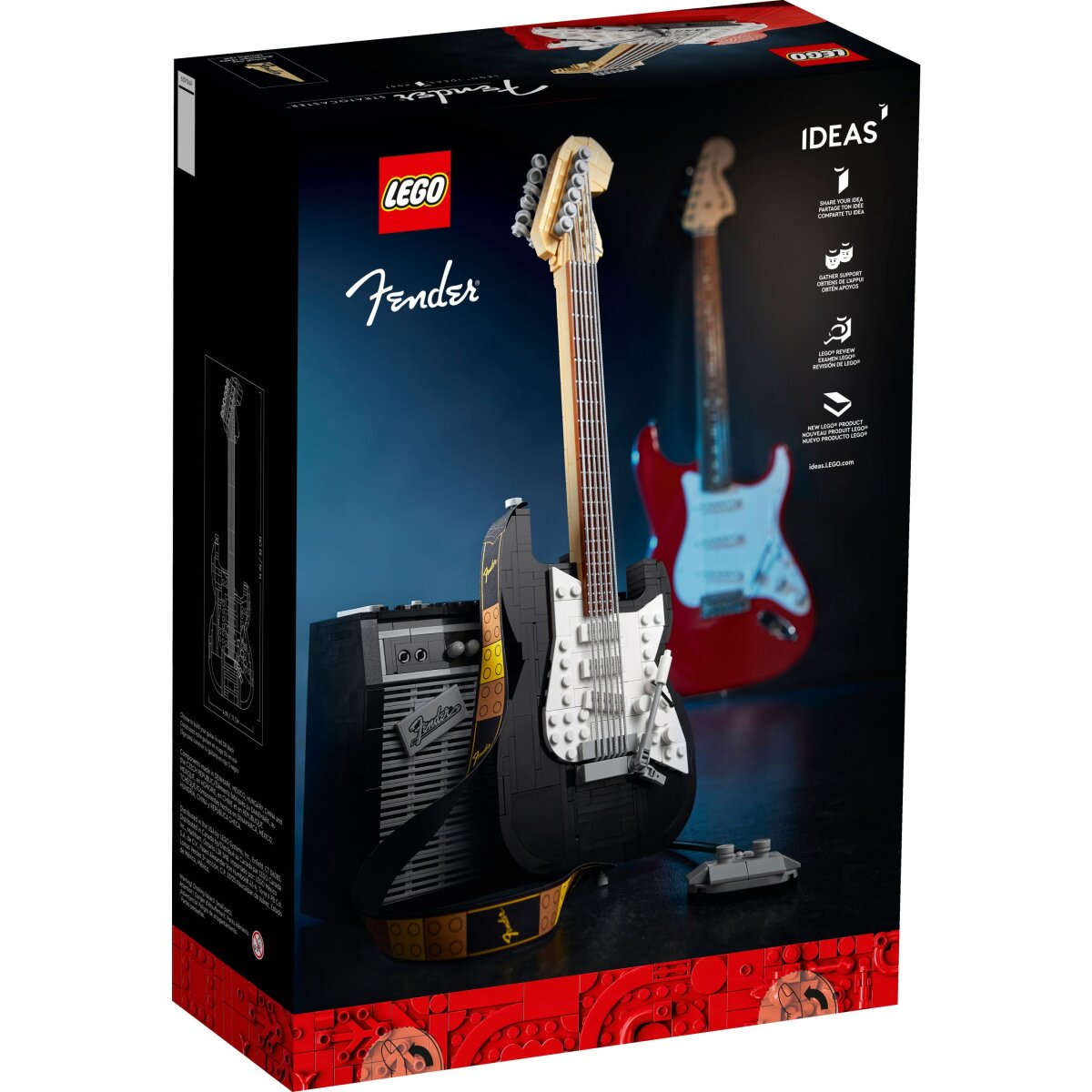LEGO® Ideas 21329 - Fender® Stratocaster™ - Lucky Bricks - Lego-Onlin