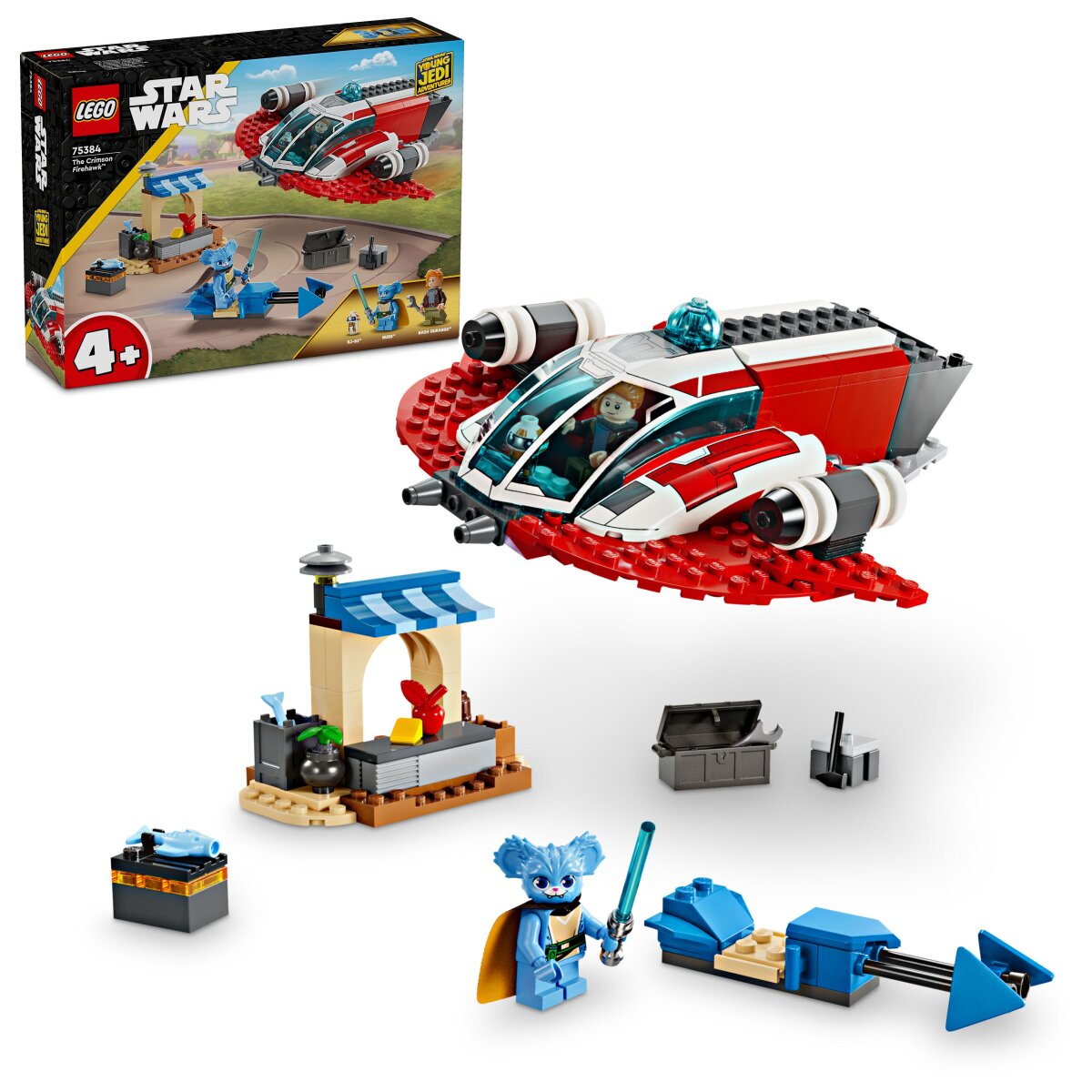 LEGO® Star Wars 75384 - Der Crimson Firehawk™ - Lucky Bricks - Lego-O