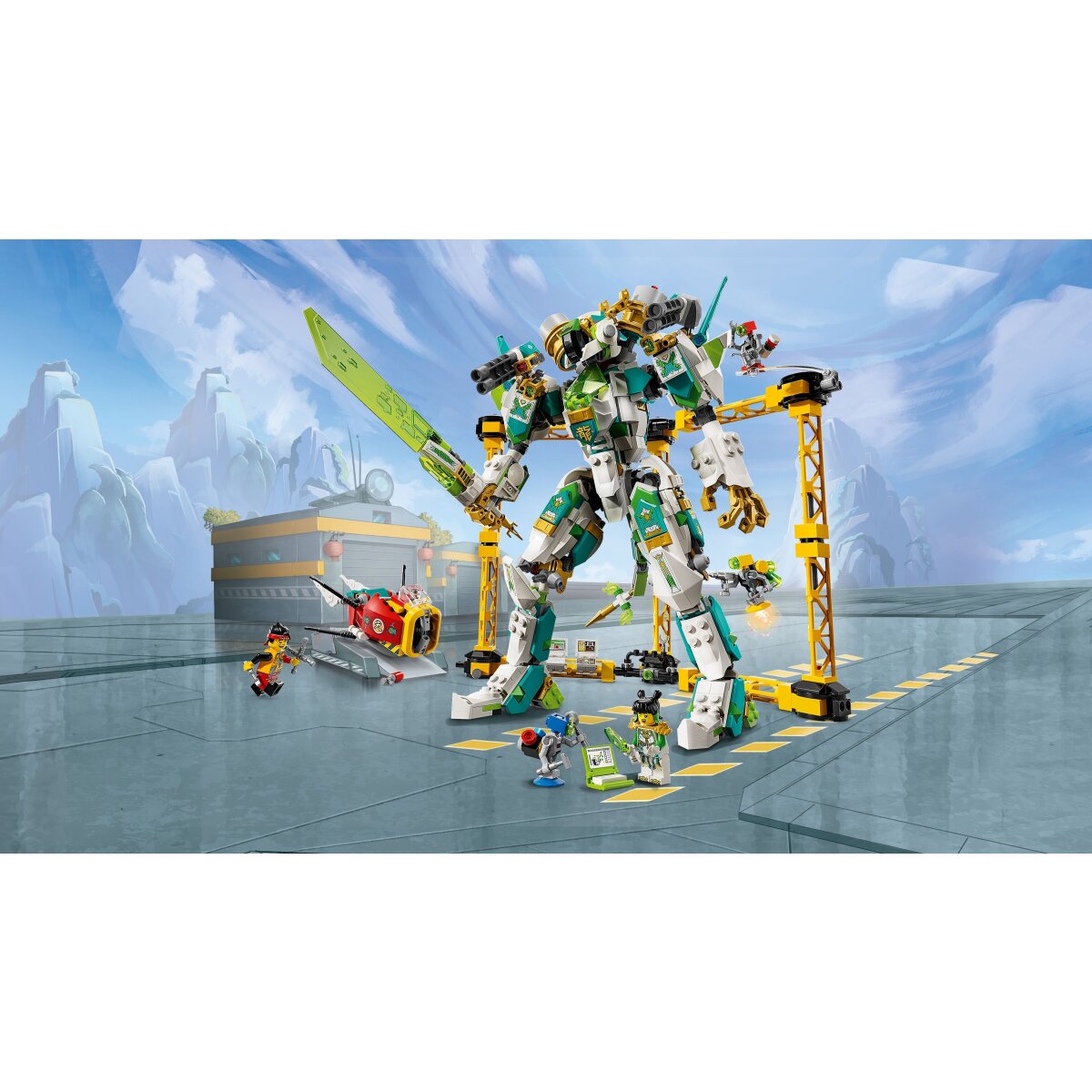 LEGO® Monkie Kid™ 80053 - Meis Drachen-Mech - Lucky Bricks - Lego-Onl
