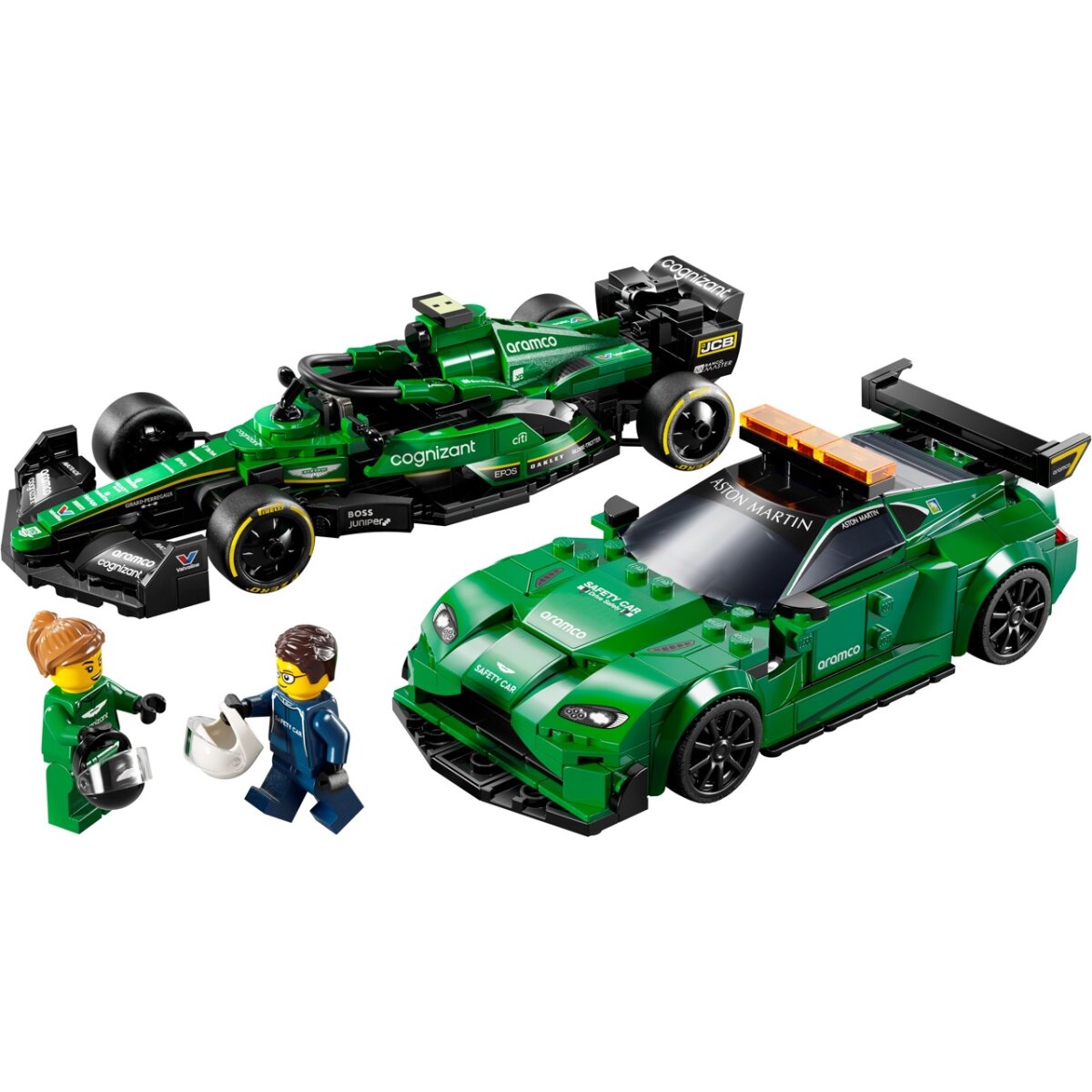 LEGO® Speed Champions 76925 - Aston Martin F1 Safety Car & AMR23 - Lu