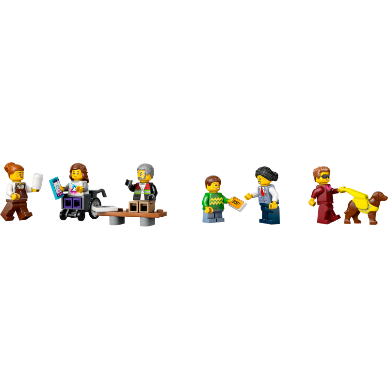 LEGO® City - 60423 Straßenbahn mit Haltestelle - Lucky Bricks - Lego-