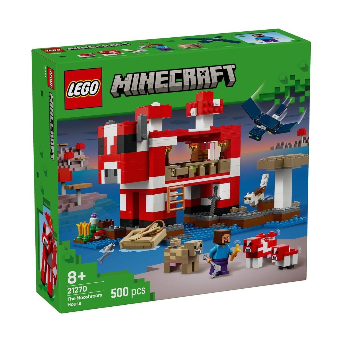 LEGO® Minecraft 21270 - Das Pilzkuh-Haus - Lucky Bricks - Lego-Online