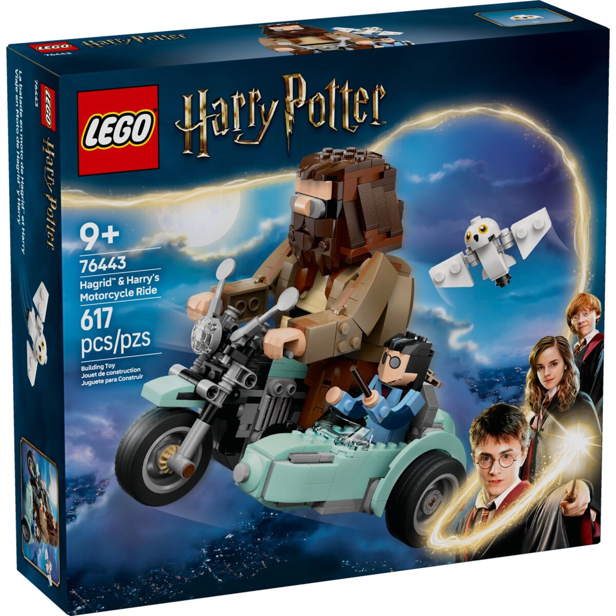 LEGO® Harry Potter 76443 - Hagrids und Harrys Motorradtour - Lucky Br