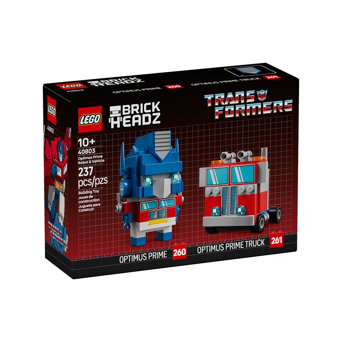 LEGO® Brickheadz 40803 - Optimus Prime Mech & Fahrzeug - Lucky Bricks