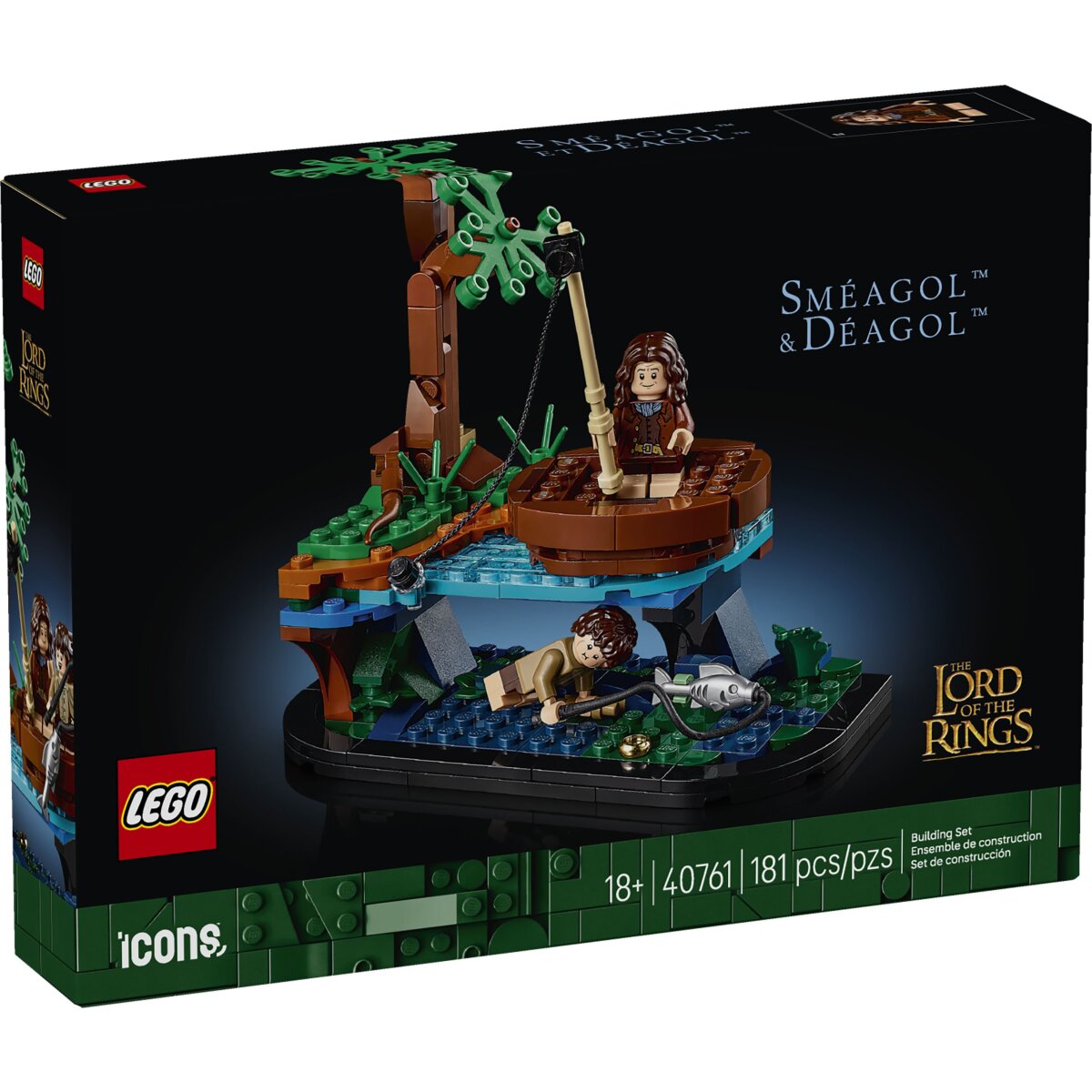 LEGO® ICONS 40761 - Der Herr der Ringe: Sméagol und Déagol - Lucky Br