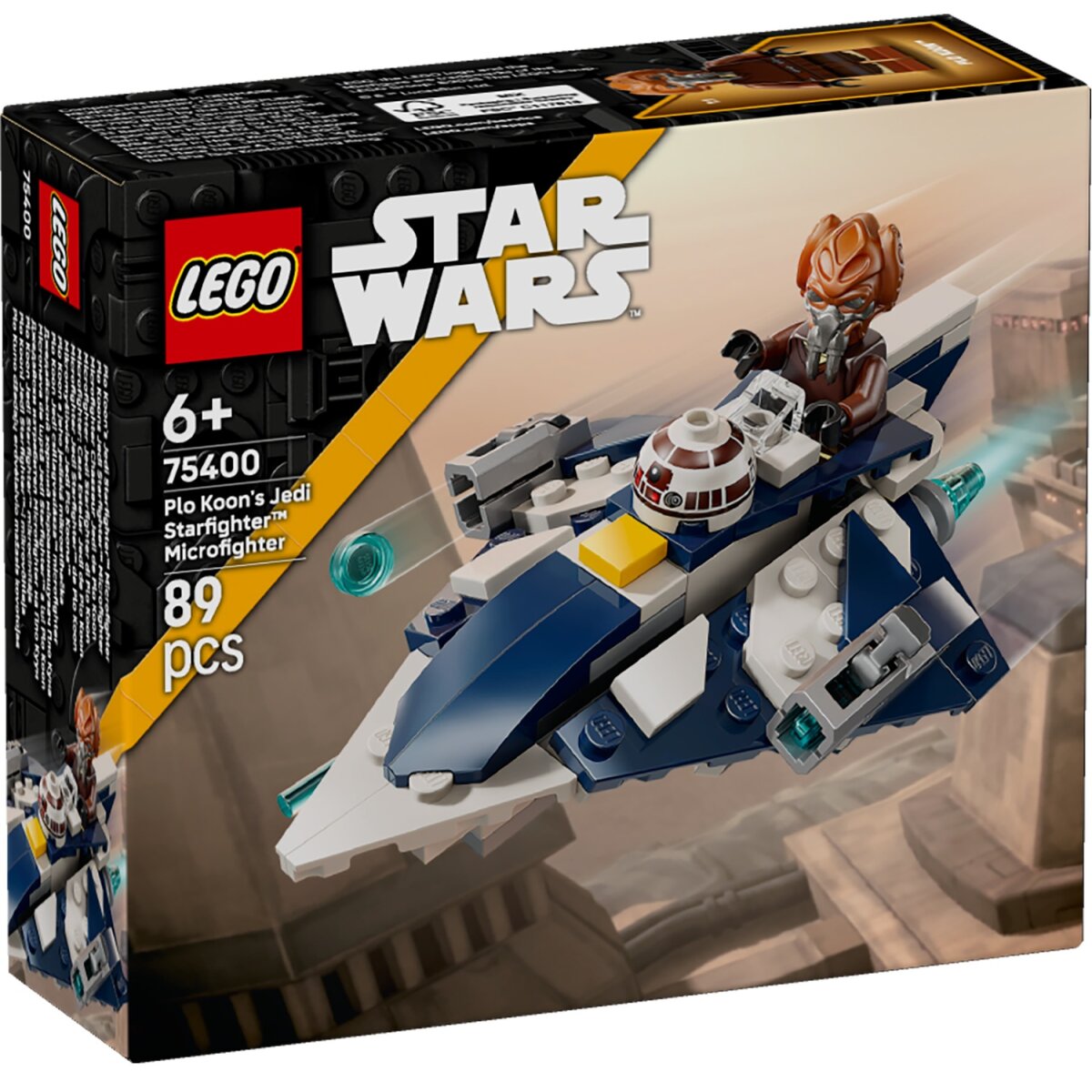LEGO® Star Wars 75400 - Plo Koons Jedi Starfighter™ Microfighter - Lu