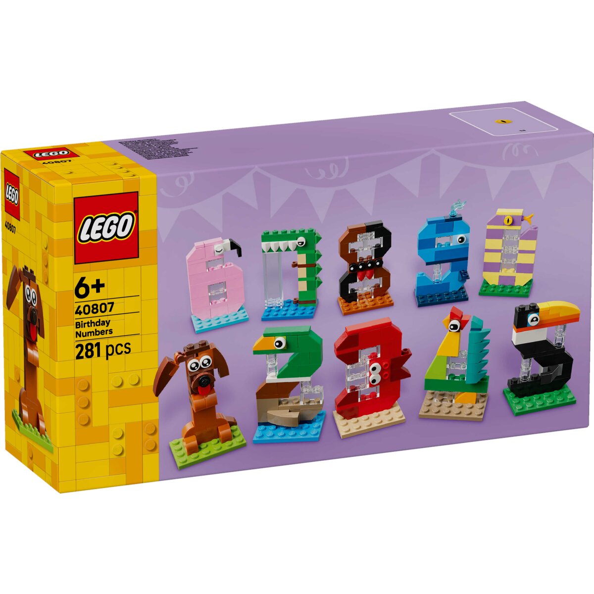 LEGO® ICONIC 40807 - Geburtstagszahlen - Lucky Bricks - Lego-Onlinesh