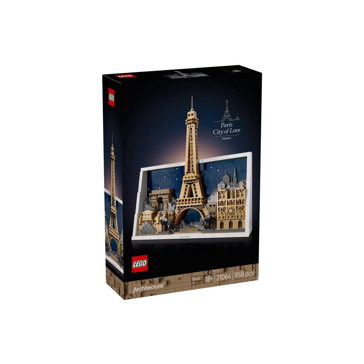 LEGO® Architecture 21064 - Paris - Lucky Bricks - Lego-Onlineshop