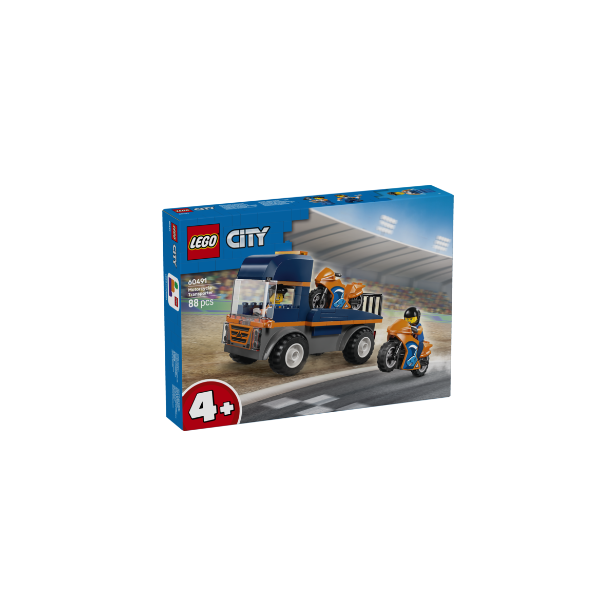 LEGO® City 60491 - Motorradtransporter - Lucky Bricks - Lego-Onlinesh