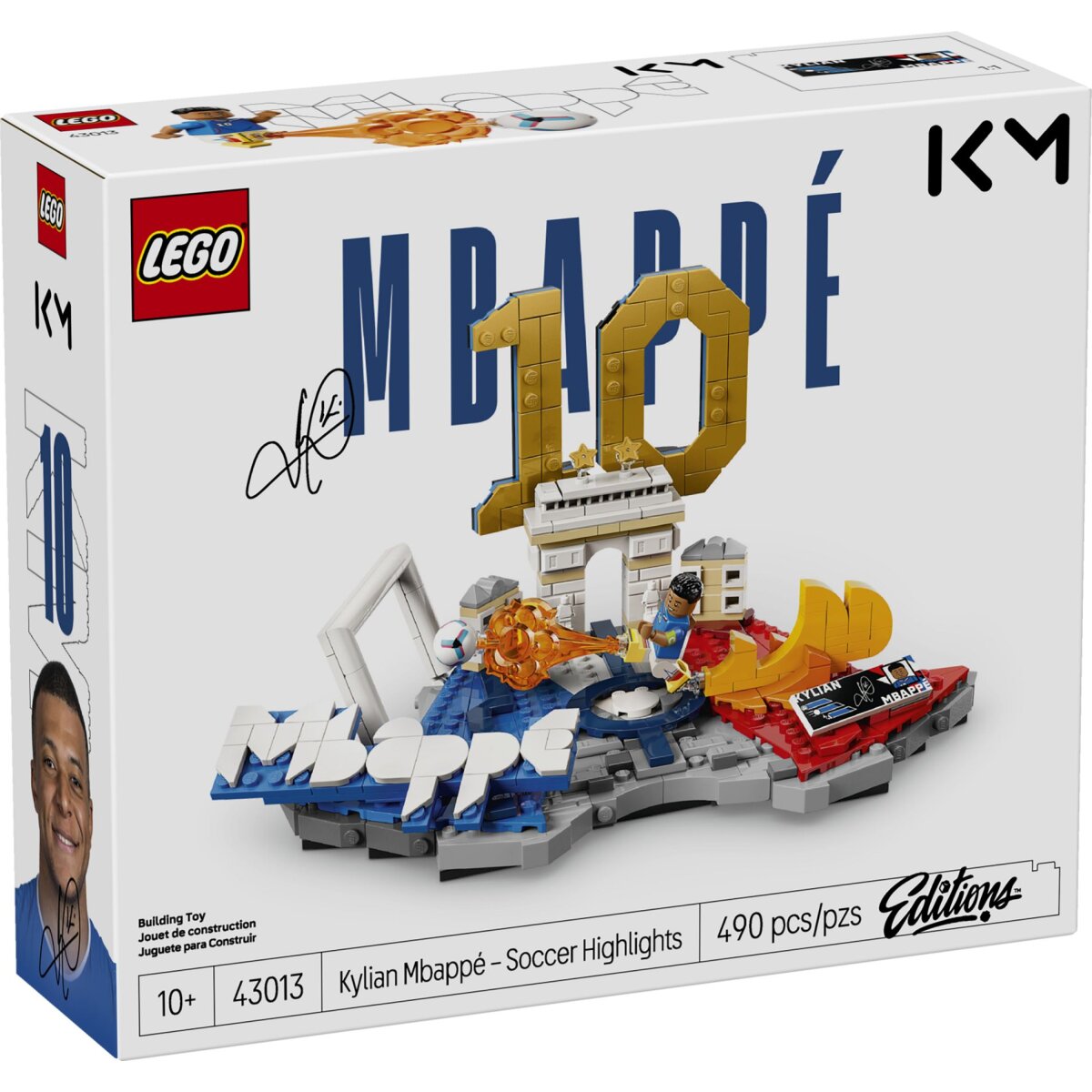 LEGO® Editions 43013 - Kylian Mbappé – Fußball-Highlights - Lucky Bri