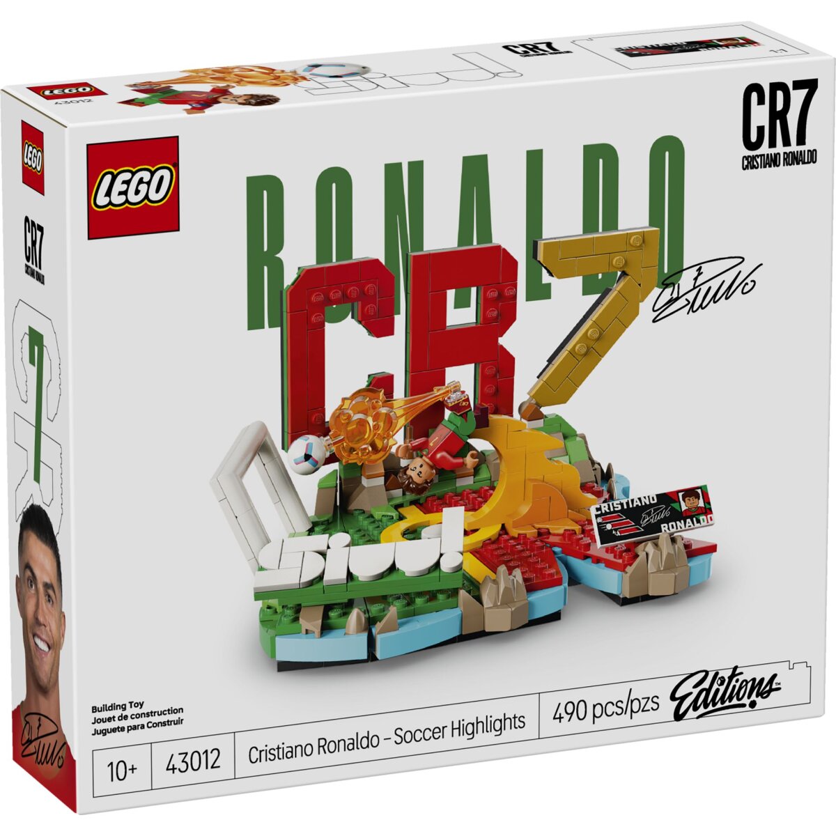 LEGO® Editions 43012 - Cristiano Ronaldo – Fußball-Highlights - Lucky